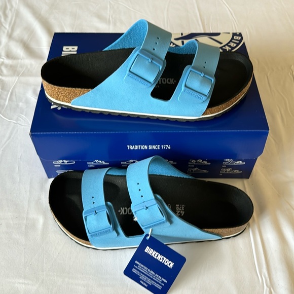 Birkenstock | Shoes | Birkenstock Arizona Bs Athletic Sky Blue Us 9 Km ...